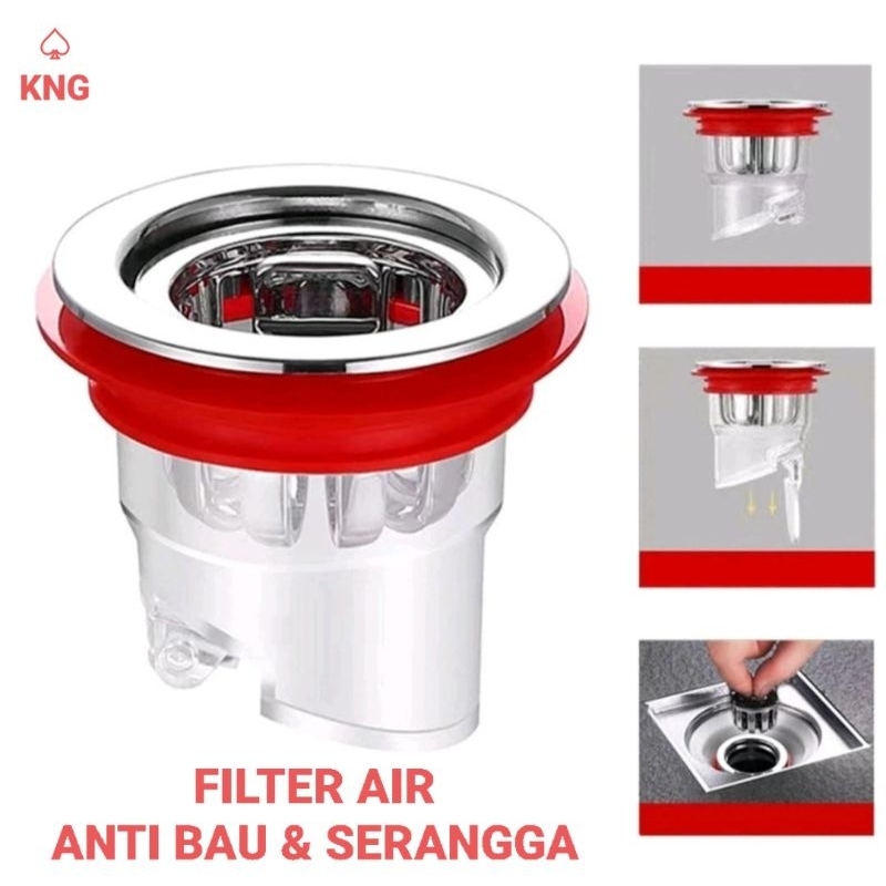 Jual Filter Air Kamar Mandi Atasi Bau Menguap dan Serangga Naik di ...