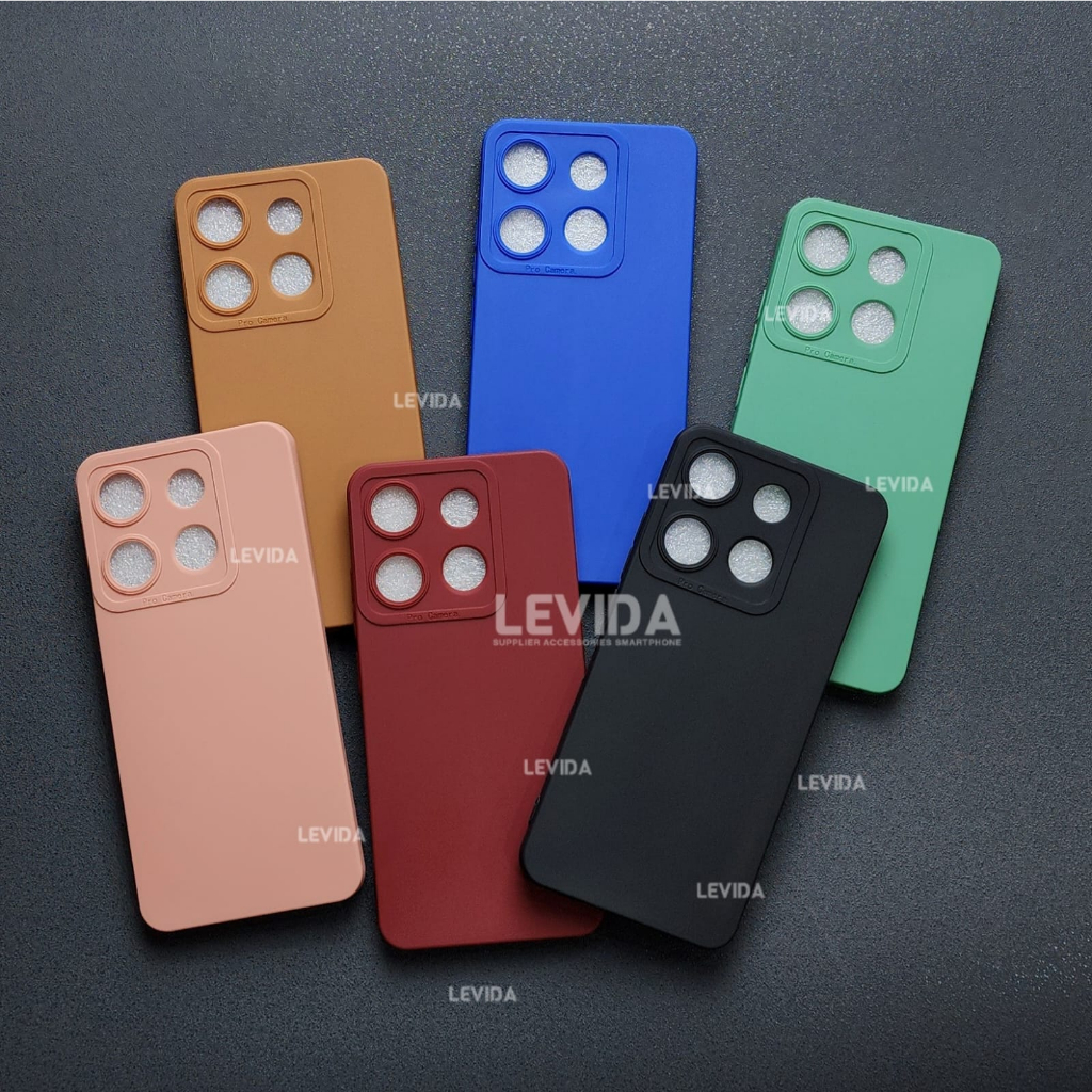 Jual Tecno Spark Go 2023 Softcase Procamera Silicon Matte Case Tecno