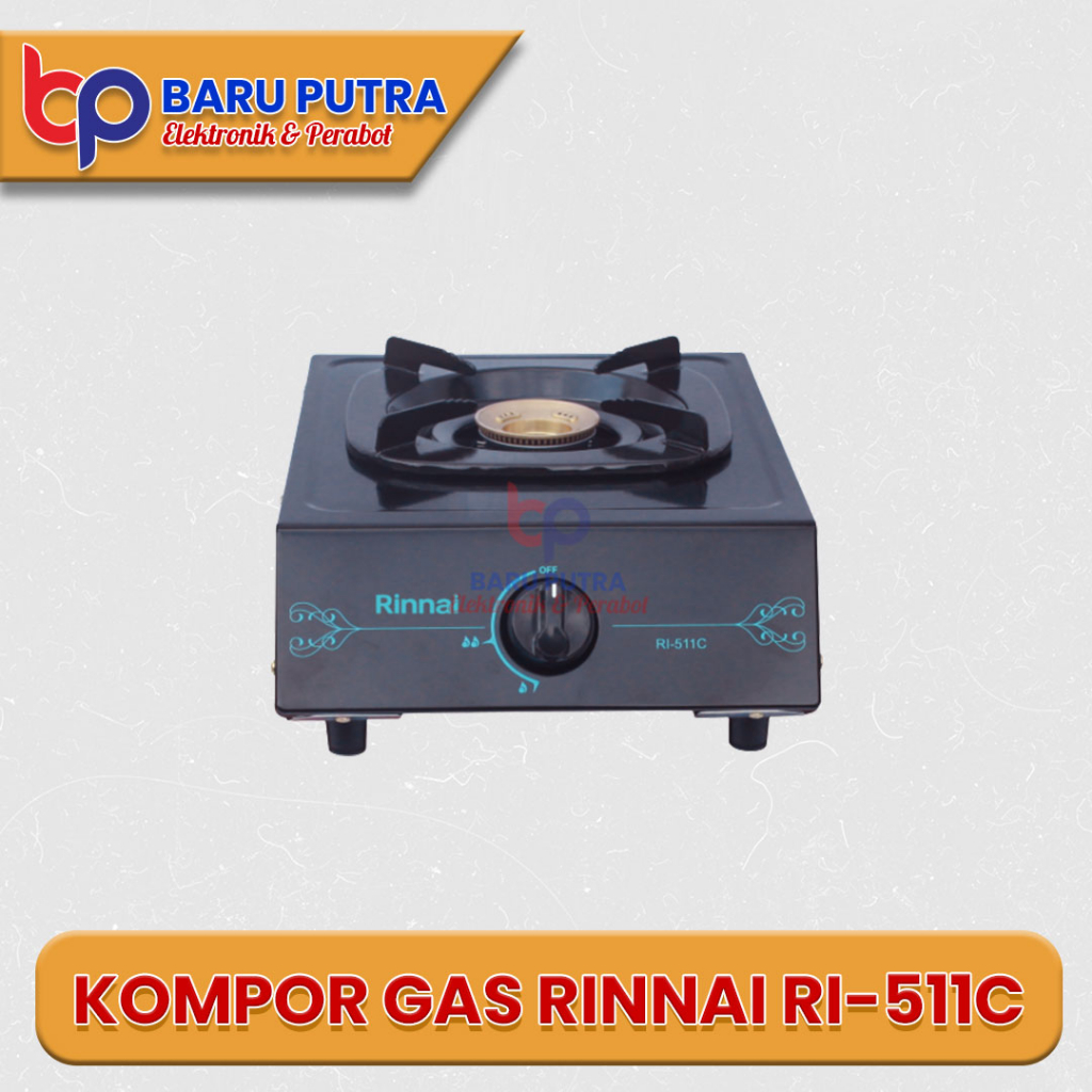 Jual KOMPOR GAS RINNAI RI-511C (1 TUNGKU) (GARANSI RESMI) | Shopee ...