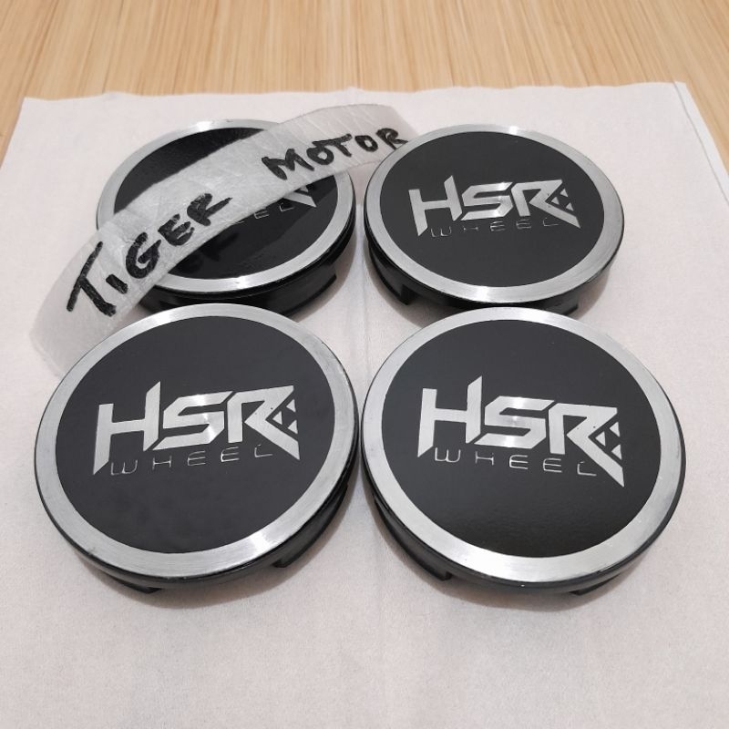 Jual Tutup Velg Dop Roda Racing Variasi HSR Hitam Diameter 6cm Harga ...