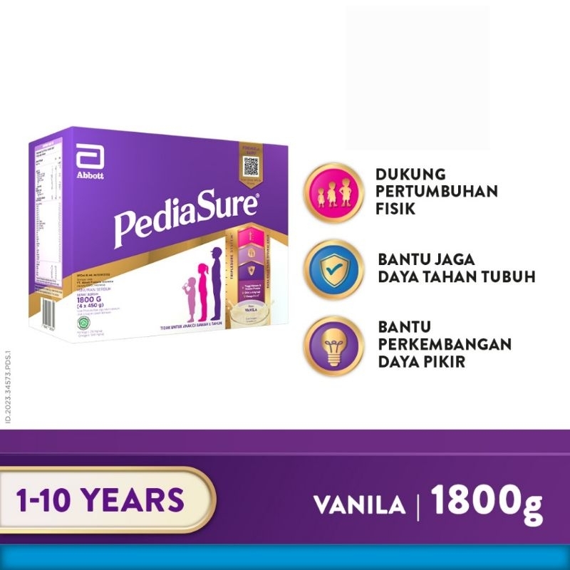 Jual Pediasure Vanila 1800gr (1-10tahun) - Susu Pertumbuhan Anak ...