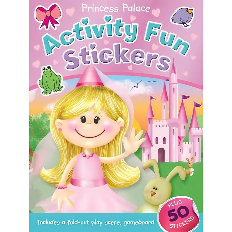 Jual Princess Palace: Activity Fun Stickers with 50+ Stickers Activity ...