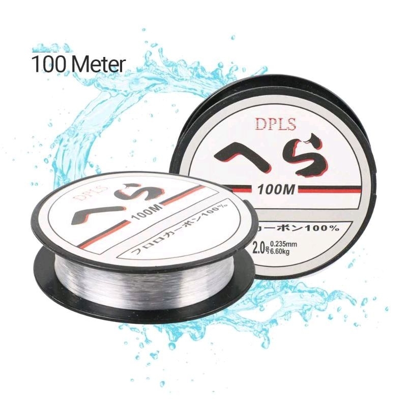 Jual DAIWA DPLS Senar Benang Tali Pancing Nylon 100 Meter - FM1014 | Shopee Indonesia