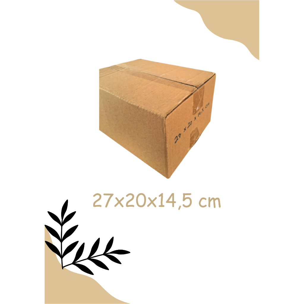 Jual Kardus Standar | Box Packing Multifungsi Uk 27x20x14,5CM (10 PCS ...