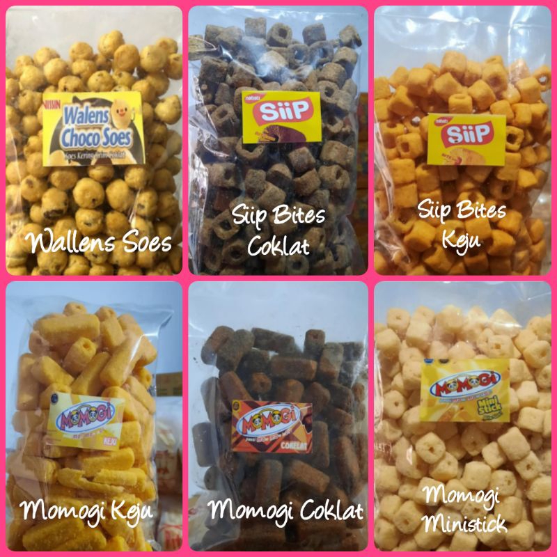 Jual Chiki balls, momogi mini stick, taro, french fries, siip bites ...