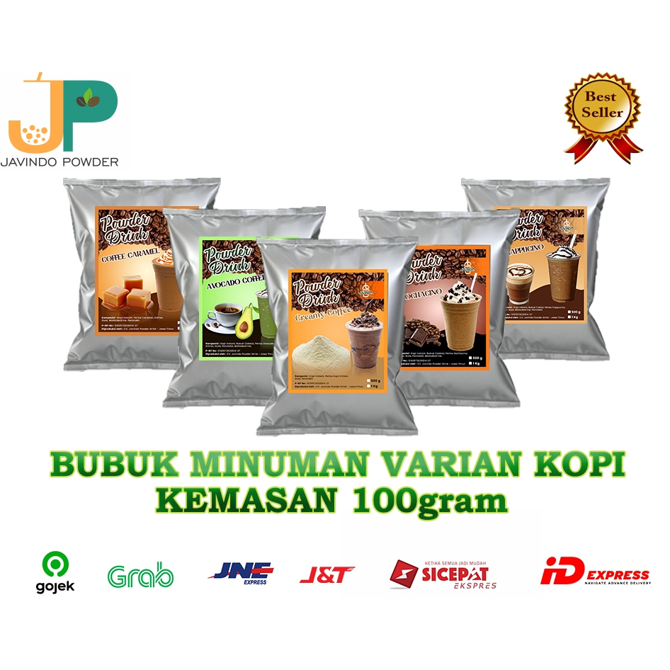 Jual Bubuk Minuman Varian Coffee / Kopi 100 Grm | Shopee Indonesia
