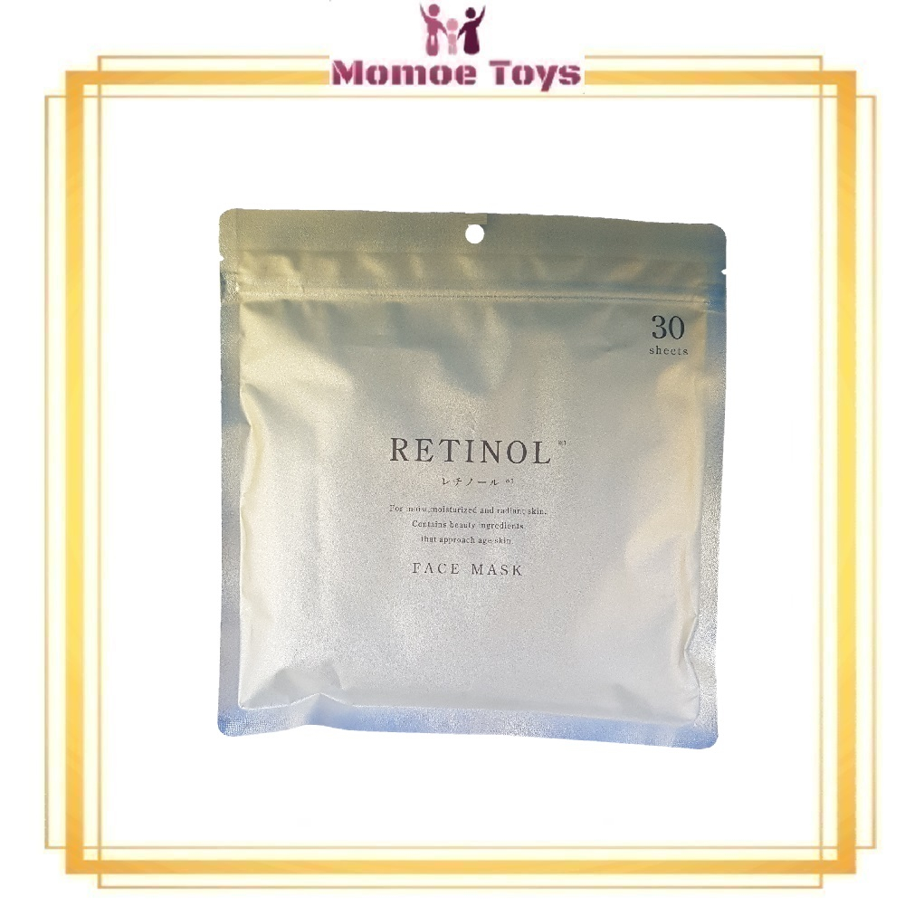 Jual Retinol Face Mask 30S - Masker Wajah Premium Original Japan | Shopee Indonesia