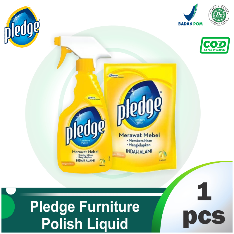 Jual Pledge Furniture Polish Liquid 450ml | Shopee Indonesia
