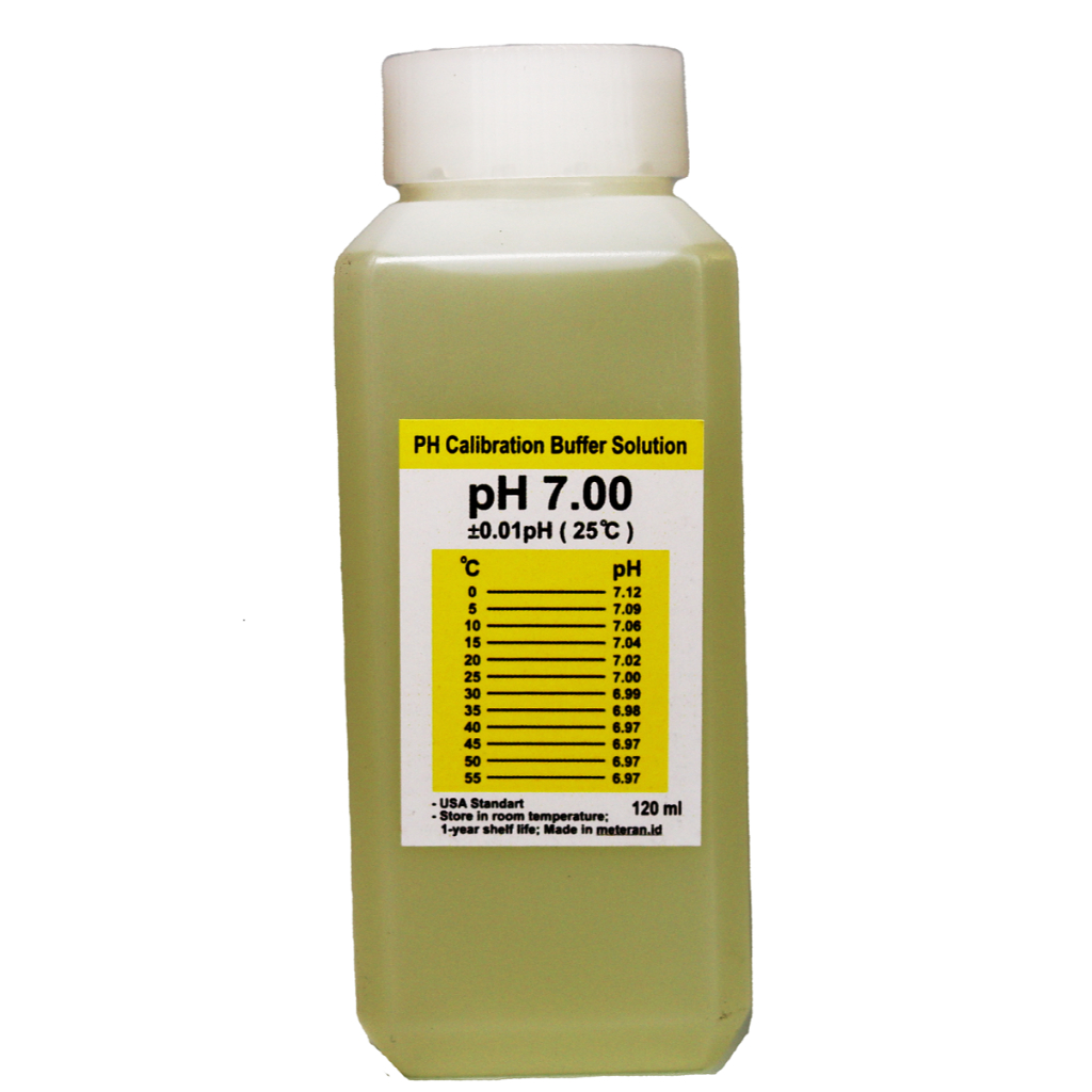 Jual PH Cair Dalam botol 60 ml calibration solution pH buffer solution ...