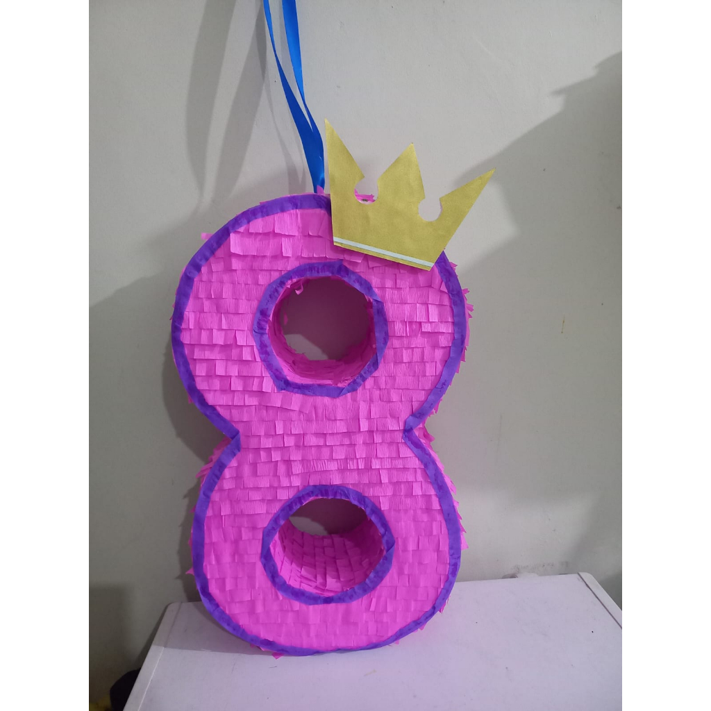 Jual Pinata Pukul/Pinata Tarik Karakter Ulang Tahun Motif Angka (Custom ...