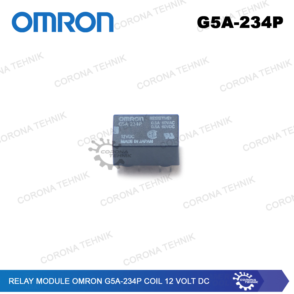 Jual 12 Volt DC Relay Module OMRON G5A-234P Coil | Shopee Indonesia