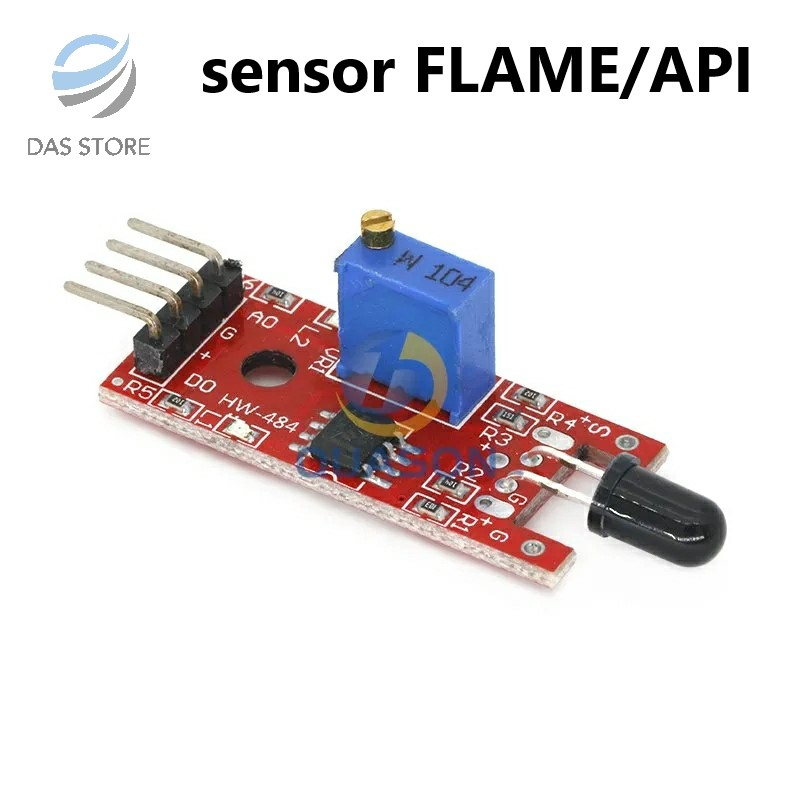 Jual Sensor Api Flame KY-026 KY026 Modul pendeteksi api Arduino ... Jual Sensor Api Flame KY-026 KY026 Modul pendeteksi api Arduino ...