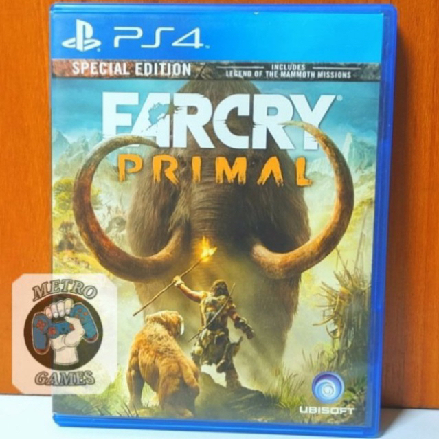 Jual PS4 Far Cry Primal Kaset FarCry Primal Playstation PS 4 5 CD BD ...