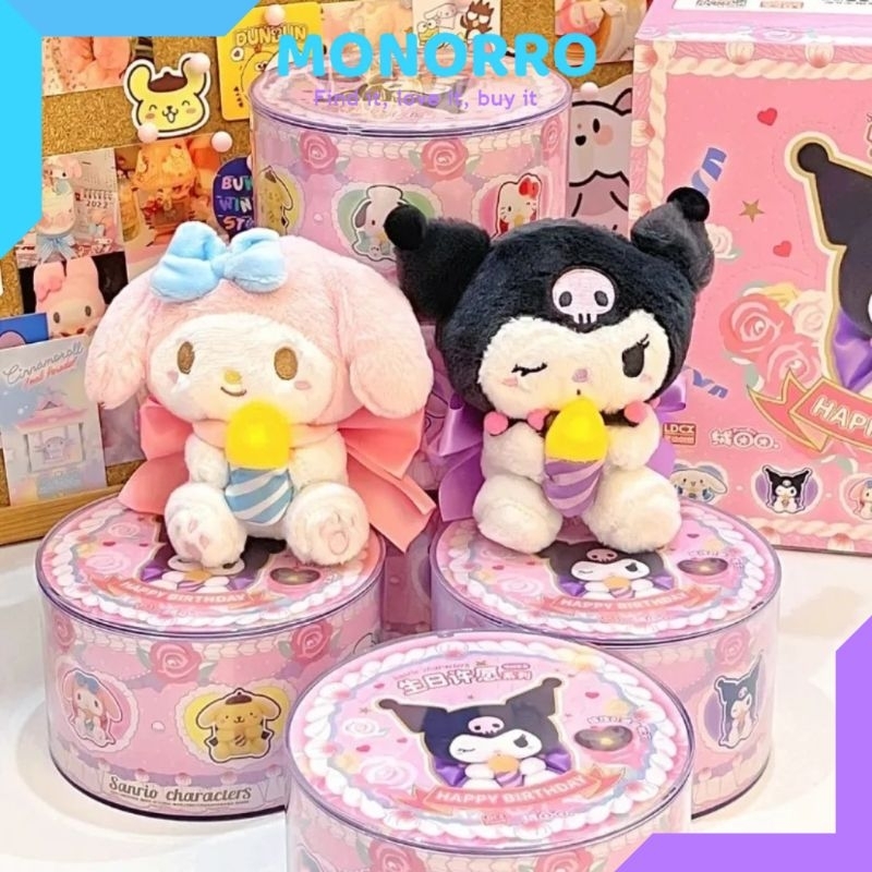 Jual Blindbox Sanrio Blind Box Sanrio Series Happy Birthday BB Boneka ...