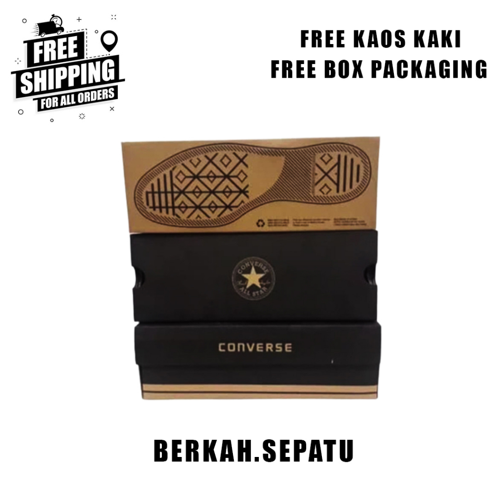 Jual Karton/ Dus/ Kardus/ Box Sepatu Convrse Per 50 Pcs | Shopee Indonesia