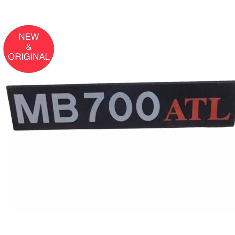Jual emblem mb700 mb 700 badge tulisan mercedes benz truck mercy ...