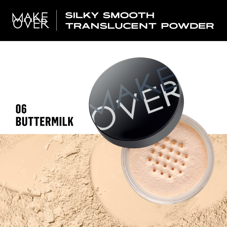 Jual Make Over Silky Smooth Translucent Powder 35g | Bedak Tabur ...
