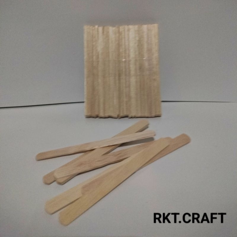 Jual Stik Es Krim / Stick Ice Cream Kayu Albasia Ringan Tebal 2mm ...