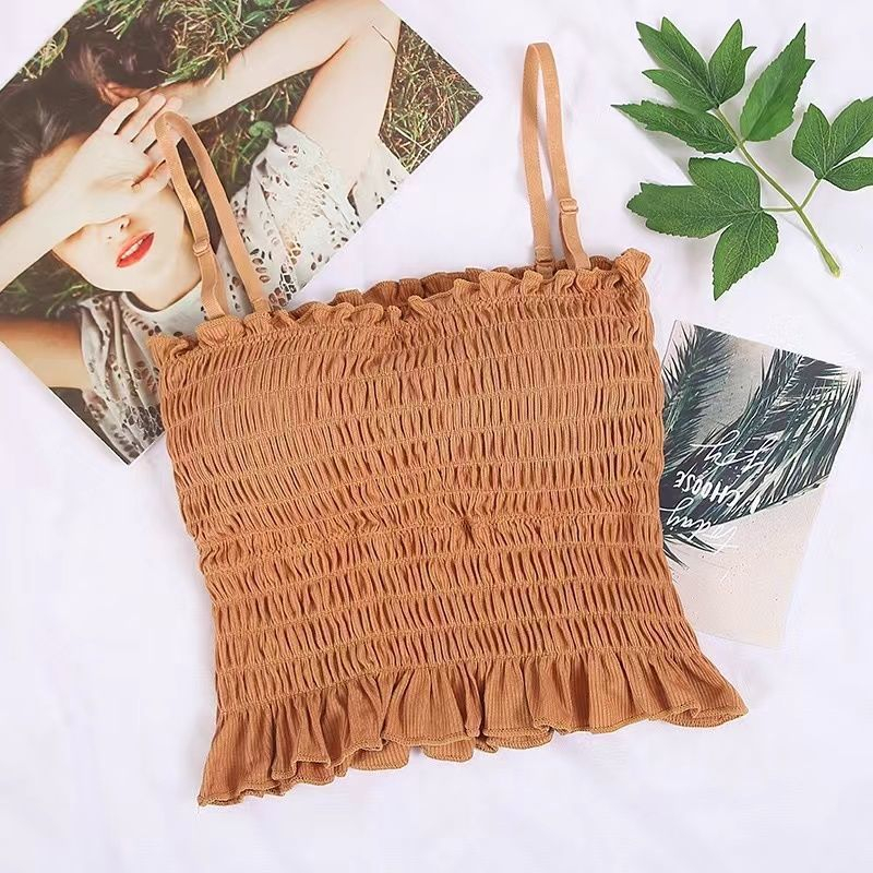 Jual Bra Kemben Tanktop Crop 902 / Bra Tali / Kemben Tali / BH Korean ...