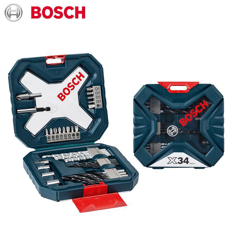Jual Bosch Mata Obeng Mata Bor Set Xline 34 X-line 34 Bosch 34 pcs ...