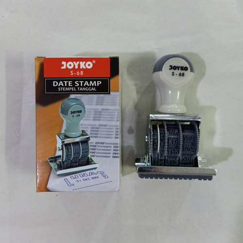Jual DATE STAMP JOYKO S-68 (STEMPEL CAP LUNAS & TANGGAL) | Shopee Indonesia