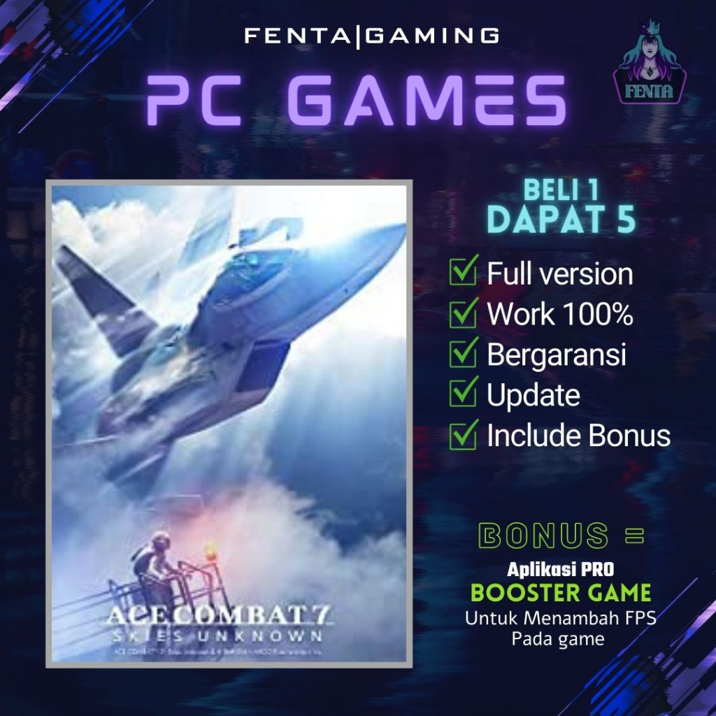 Jual ACE COMBAT 7 SKIES UNKNOWN DELUXE EDITION - GAME PC - GAME LAPTOP ...