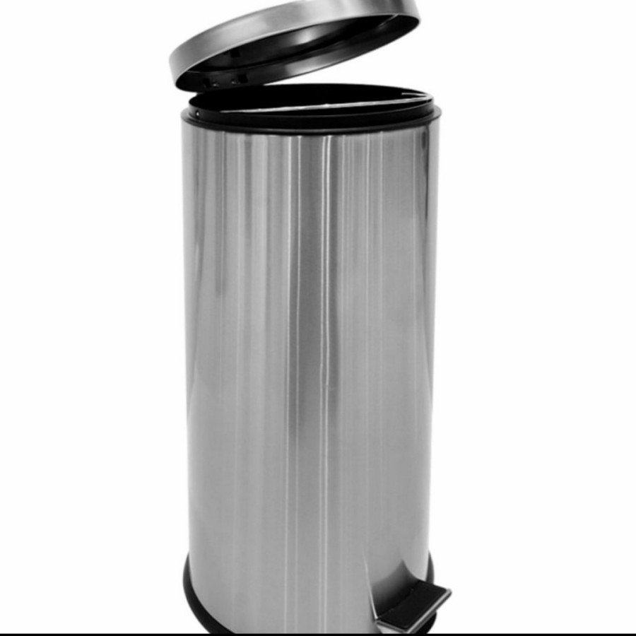 Jual KRISBOW Pedal Bin 12 Liter, Tempat sampah injak kaki - Stainless Steel | Shopee Indonesia