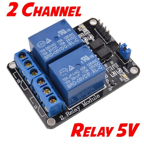 Jual Relay 2 Channel 5V Volt DC output 250VAC / 30VDC 10A | Shopee ...
