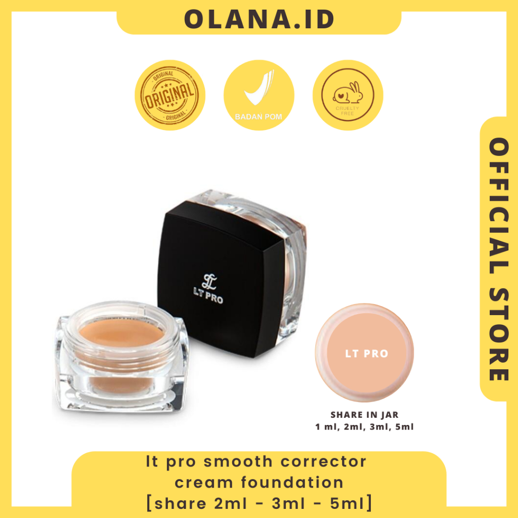 Jual [SHARE MAKE UP] LT PRO Smooth Corrector Cream Foundation | Shopee ...