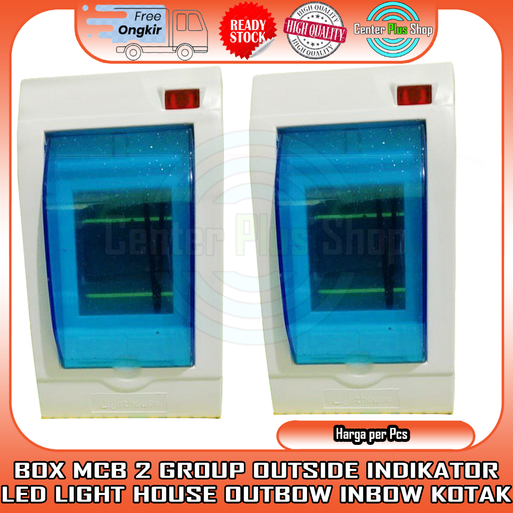 Jual BOX MCB 2 GROUP BOKS BOK OUTSIDE INDIKATOR INBOW OUTBOW DUA GRUP ...