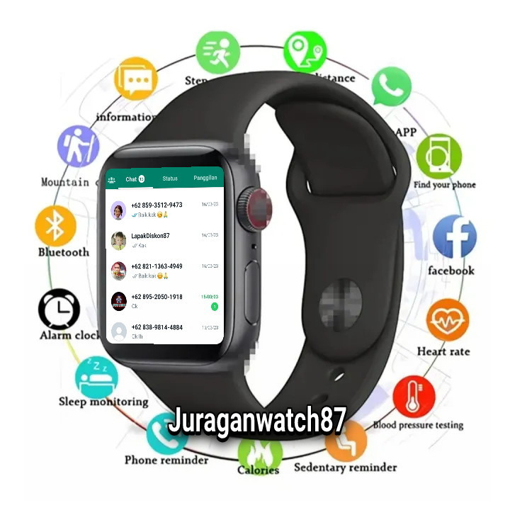 Jual JAM TANGAN PINTAR HP ANDROID SMARTWATCH TERBARU ANAK DEWASA PRIA ...
