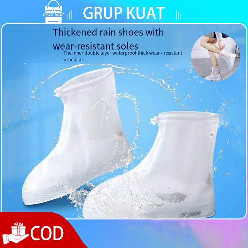 Jual Penutup Sepatu Tahan Hujan Transparan Penutup Sepatu Tahan Cover ...