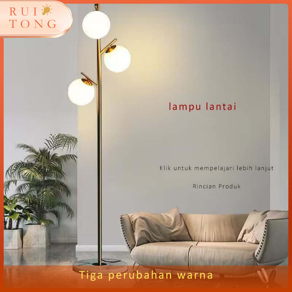 Jual Lampu lantai ruang tamu Lampu hias lampu berdiri estetika lampu ...