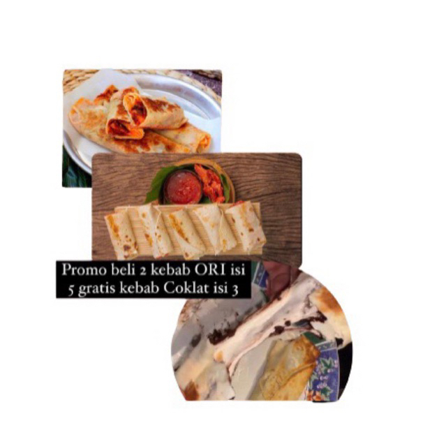 Jual Beli 2 pack kebab ORI isi 5 GRATIS 1 pack kebab coklat isi 3 ...