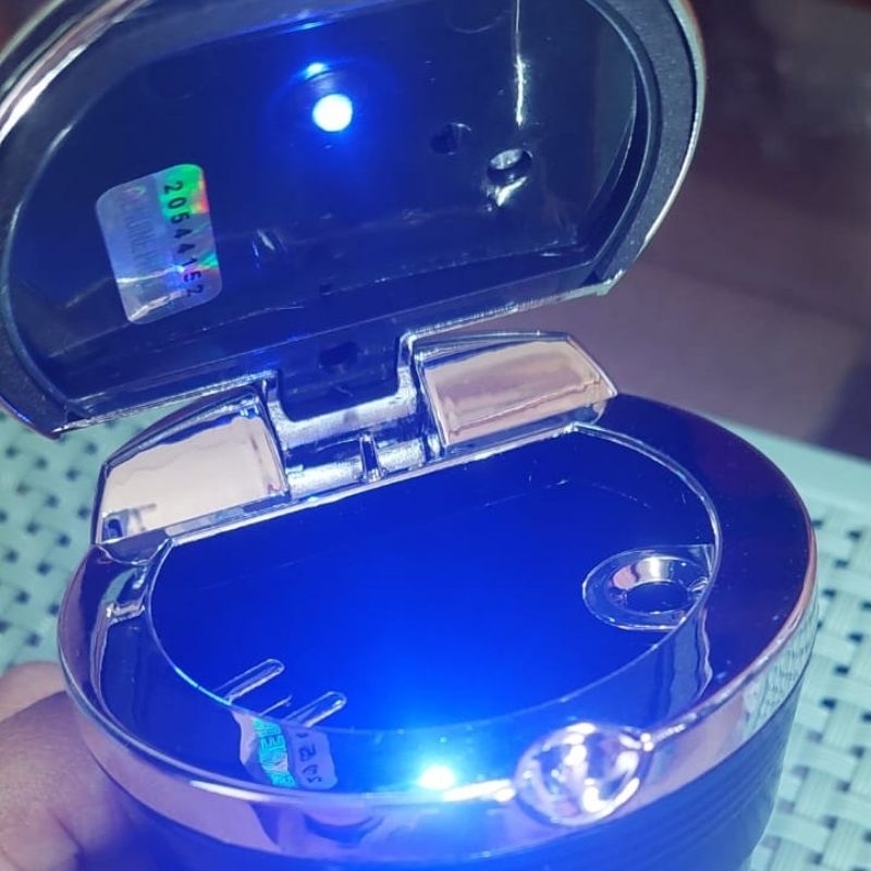 Jual ASBAK MOBIL LED BIRU | Shopee Indonesia