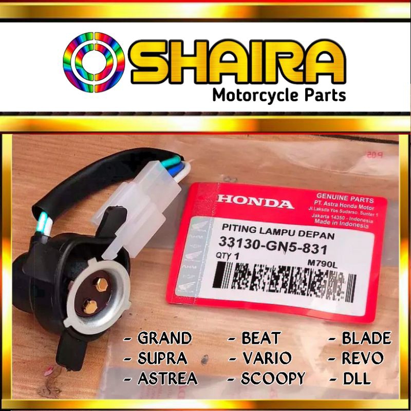 Jual FITING LAMPU DEPAN/COP LAMPU/SOKET LAMPU/FITTING LAMPU DEPAN HONDA ...