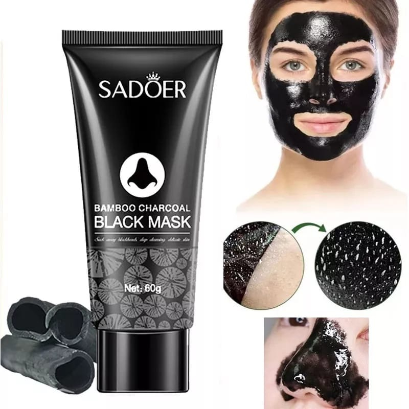 Jual MASKER KOMEDO SADOER BLACK MASK CHARCOAL MASKER WAJAH HIDUNG ...