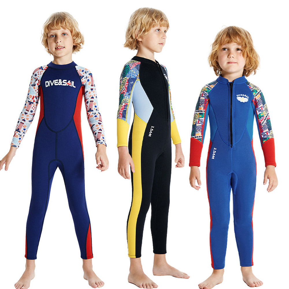 Jual Baju renang anak laki-laki Sy030013 DIVE&SAIL 2.5mm neoprene ...