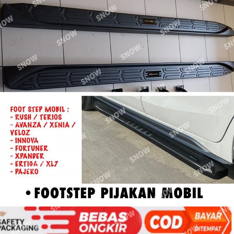 Jual Footstep Pijakan Mobil Foot Step Kaki Samping Rush Terios Avanza ...