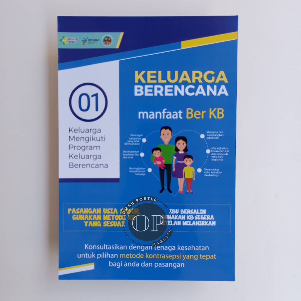 Jual Poster Manfaat Kb Poster Keluarga Berencana 12 Indikator Keluarga Sehat Apa Saja 