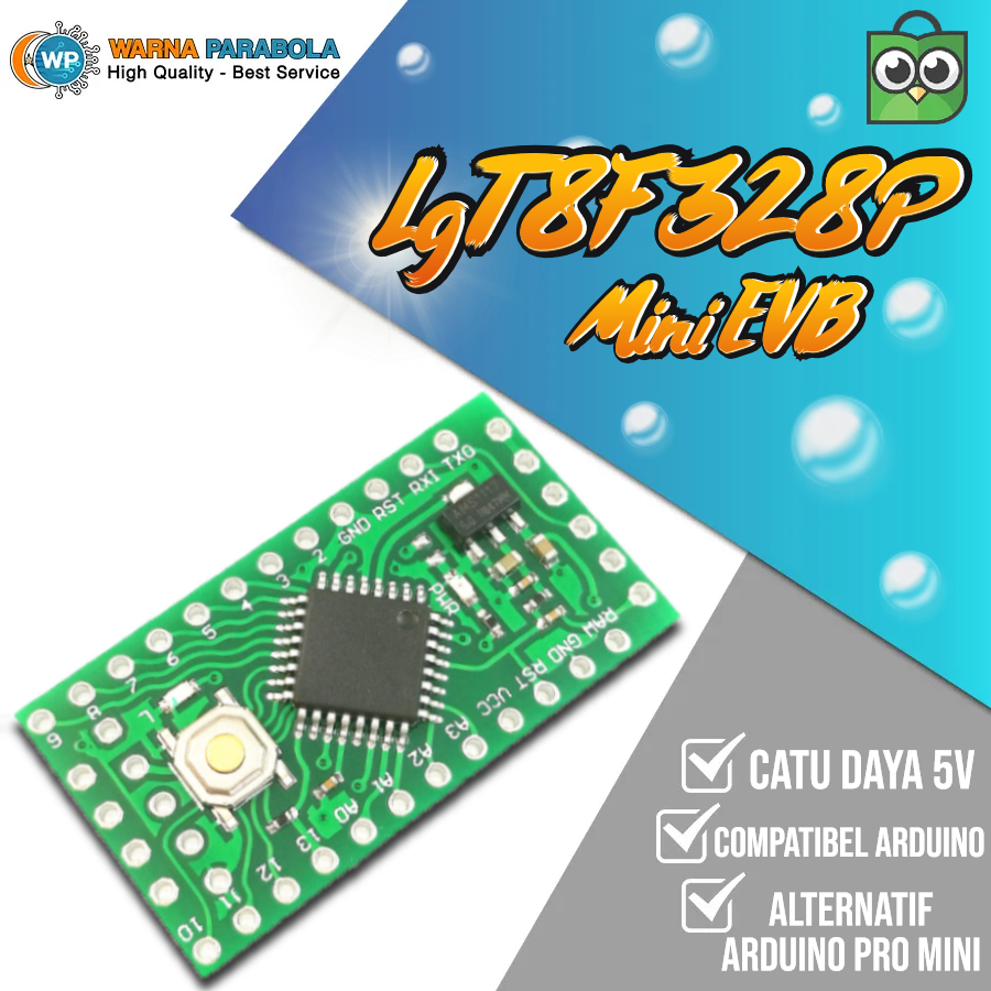 Jual LGT8F328 LGT8F328P MiniEVB Pengganti ARDUINO PRO MINI / REPLACE ARDUINO NANO | Shopee Indonesia