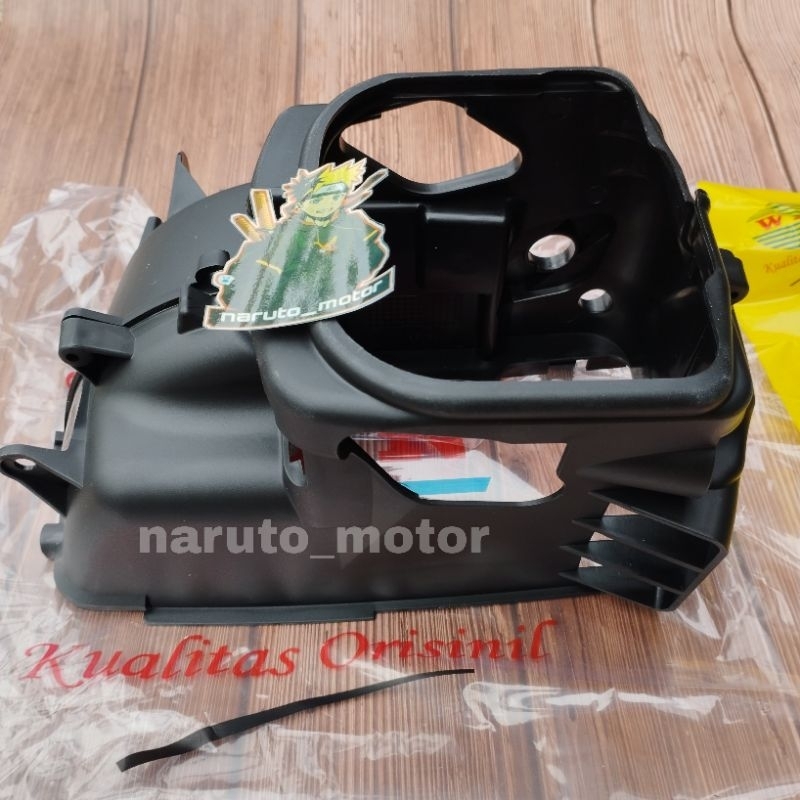 Jual cover mesin beat fi scoopy fi starter kasar shroud inlet exhaust ...