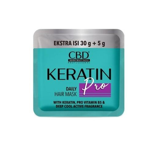 Jual CBD Professional Keratin Pro Daily Use Hair Mask (Masker Rambut ...