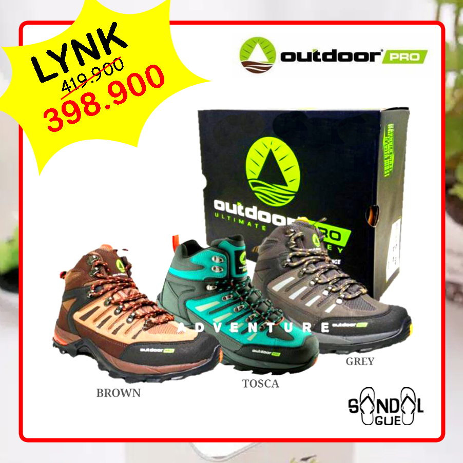 Jual SEPATU GUNUNG HIKING PRIA OUTDOOR PRO TIPE LYNK | Shopee Indonesia