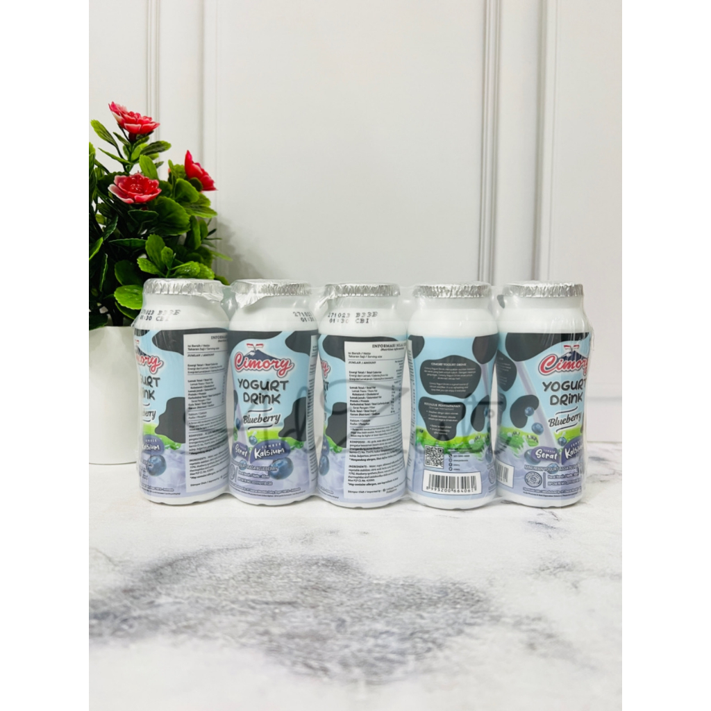 Jual Cimory Yogurt Drink 65ml Banded isi 5 botol | Shopee Indonesia