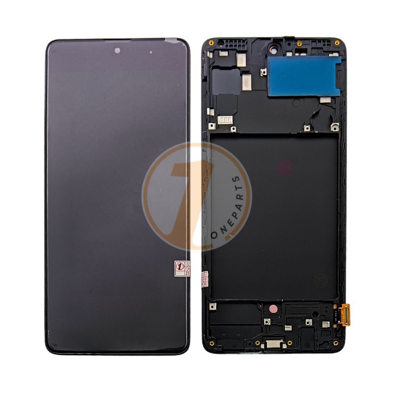 Jual LCD TOUCHSCREEN SAMSUNG GALAXY A71 A715 A715F 2020 PLUS PLUS FRAME OLED | Shopee Indonesia