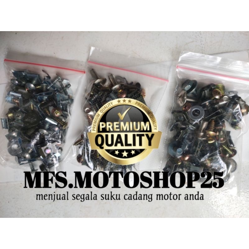 Jual Baut full Bodi Untuk semua jenis motor matic dan manual | Shopee ...