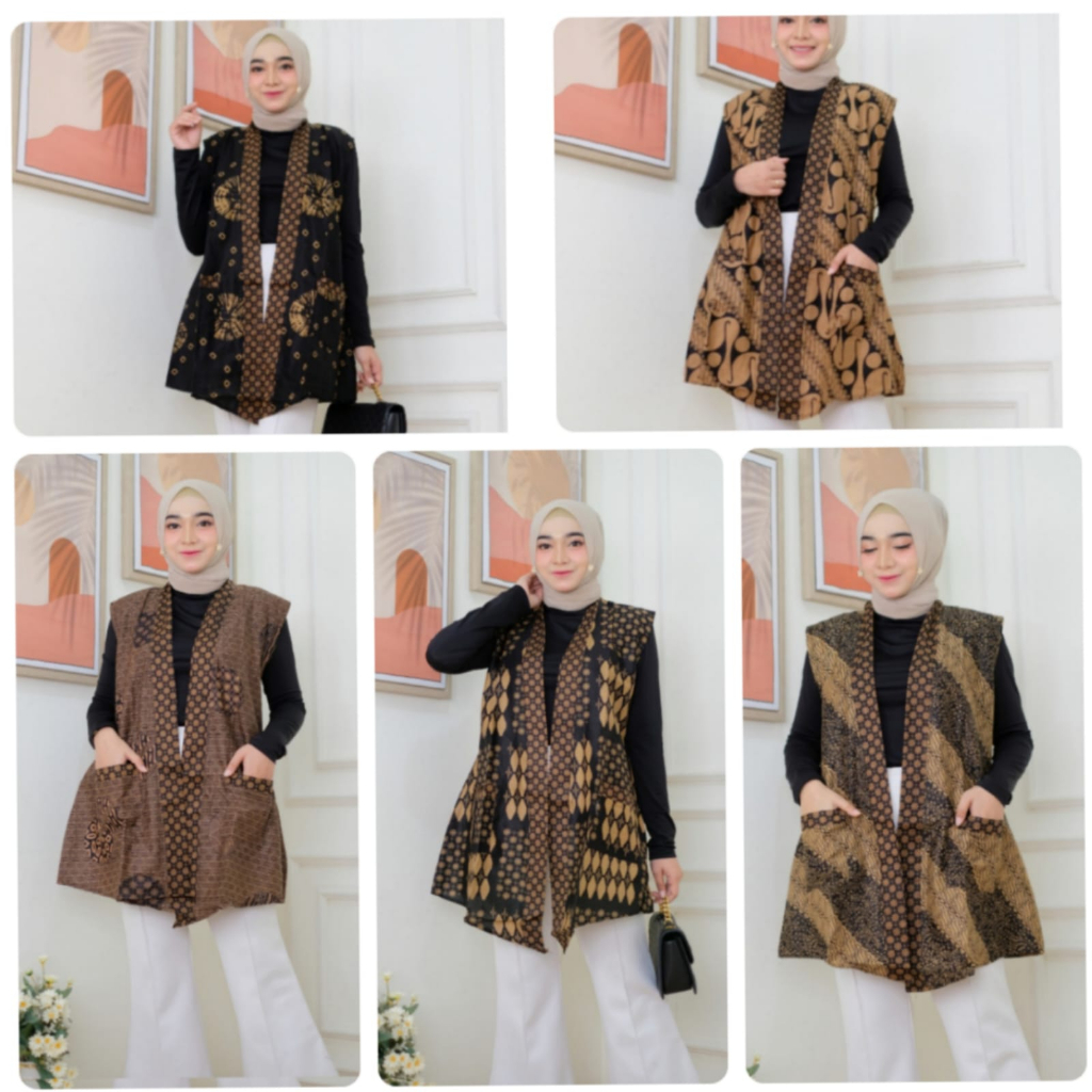 Jual OUTER BATIK SOGAN | Shopee Indonesia