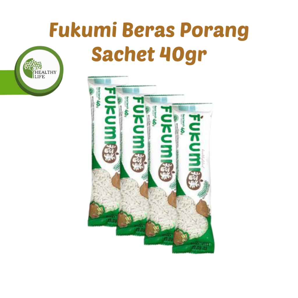 Jual Fukumi Beras Porang Sachet 40gr / Beras Shirataki Konjac Rice In ...
