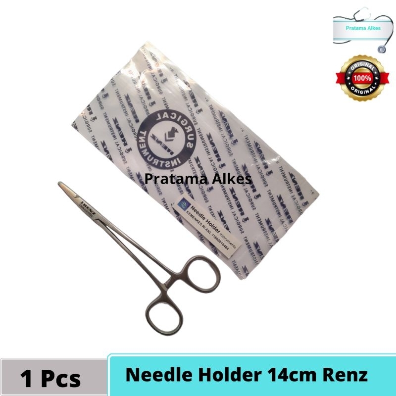 Jual Needle Holder RENZ 14cm / needle holder 14 cm nalfuder nalpuder ...